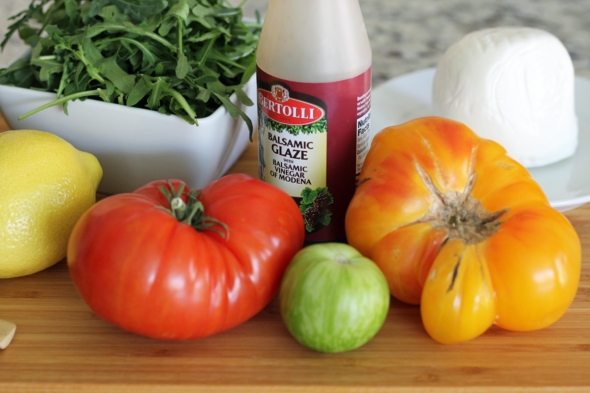 Heirloom Tomato Salad - Artful Dishes