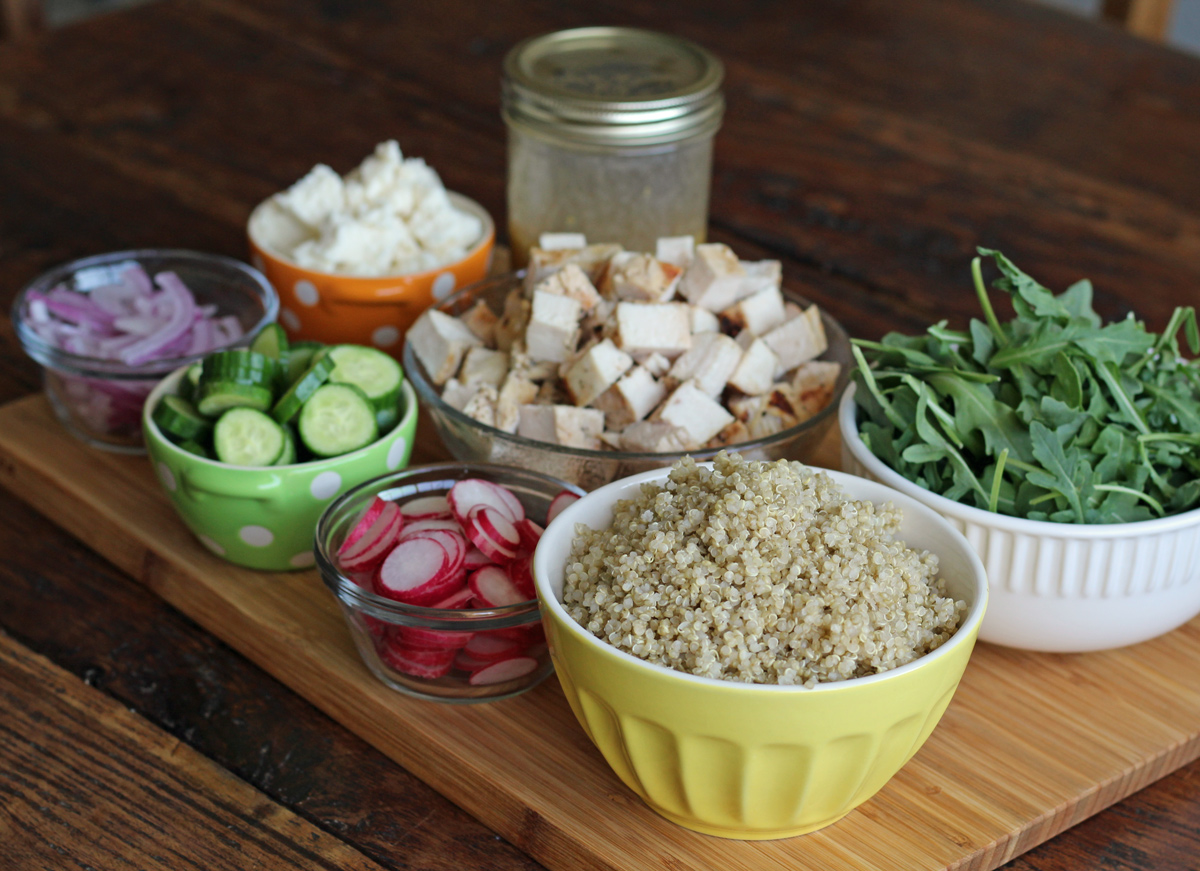 Protein Box Lunches with Chicken and Quinoa - Artful Dishes